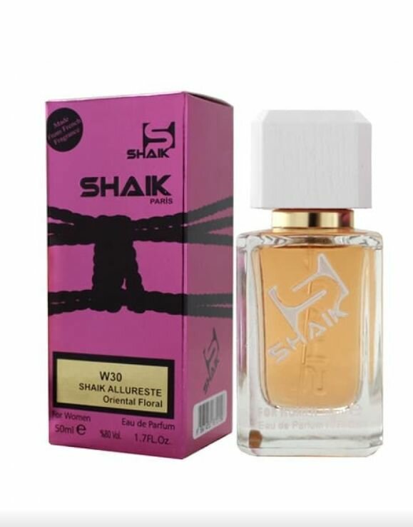 Парфюмерная вода SHAIK 30 ALLURE for women, 50мл