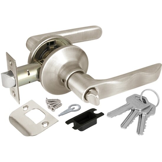 Ручка защелка Punto DK624 SN-ET (6026 AC-E ) (кл./фик.) медь