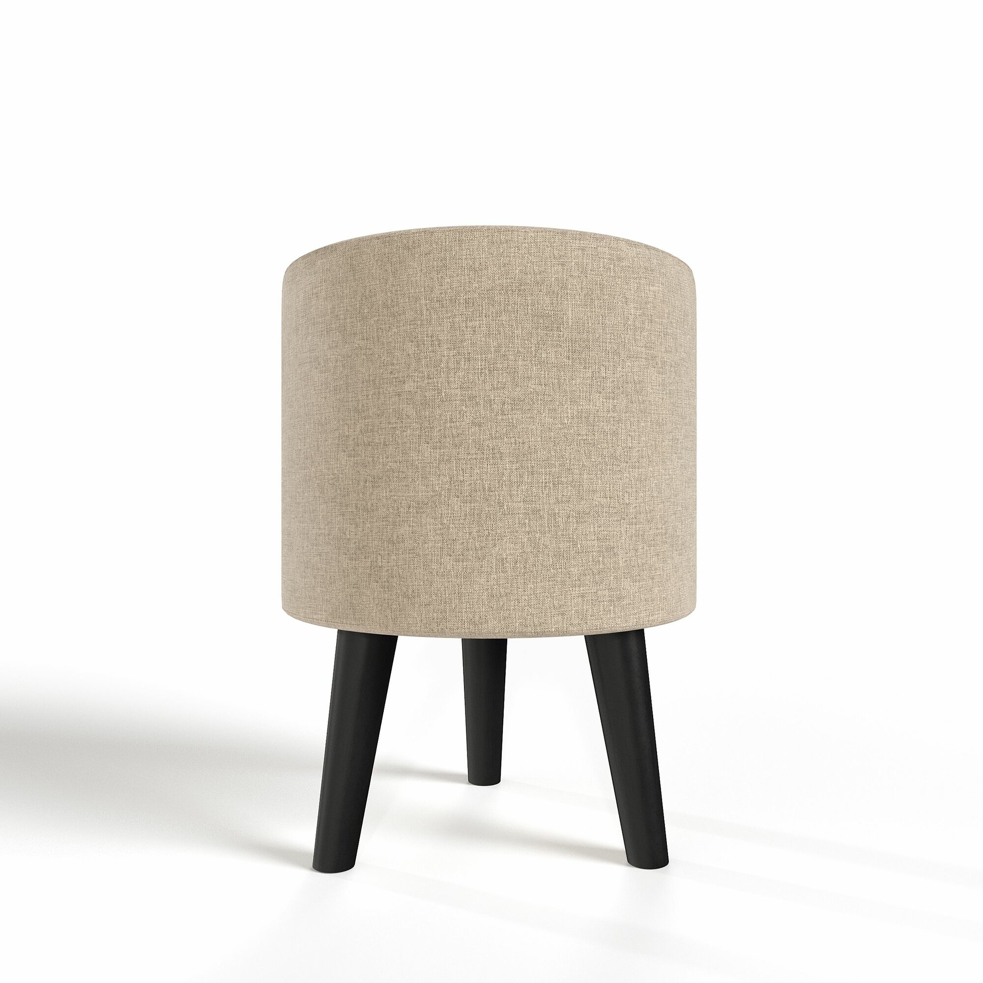 Пуф на трёх высоких ножках Фантазёр D-2 бежевый