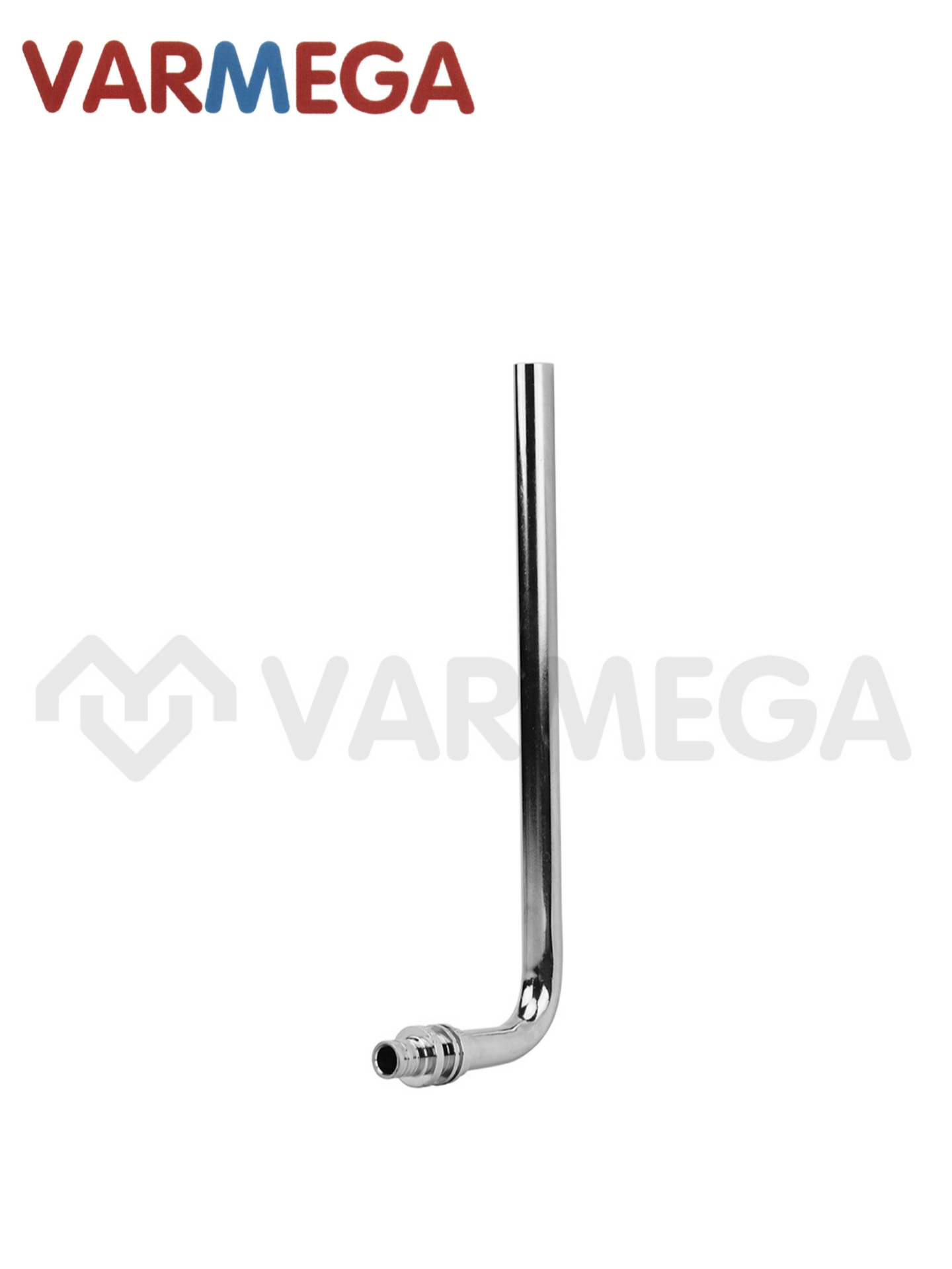 Трубка для подключения радиатора Varmega Slide-Fit VM52501, Г-образная 16/250, 15х1.0, аксиальная