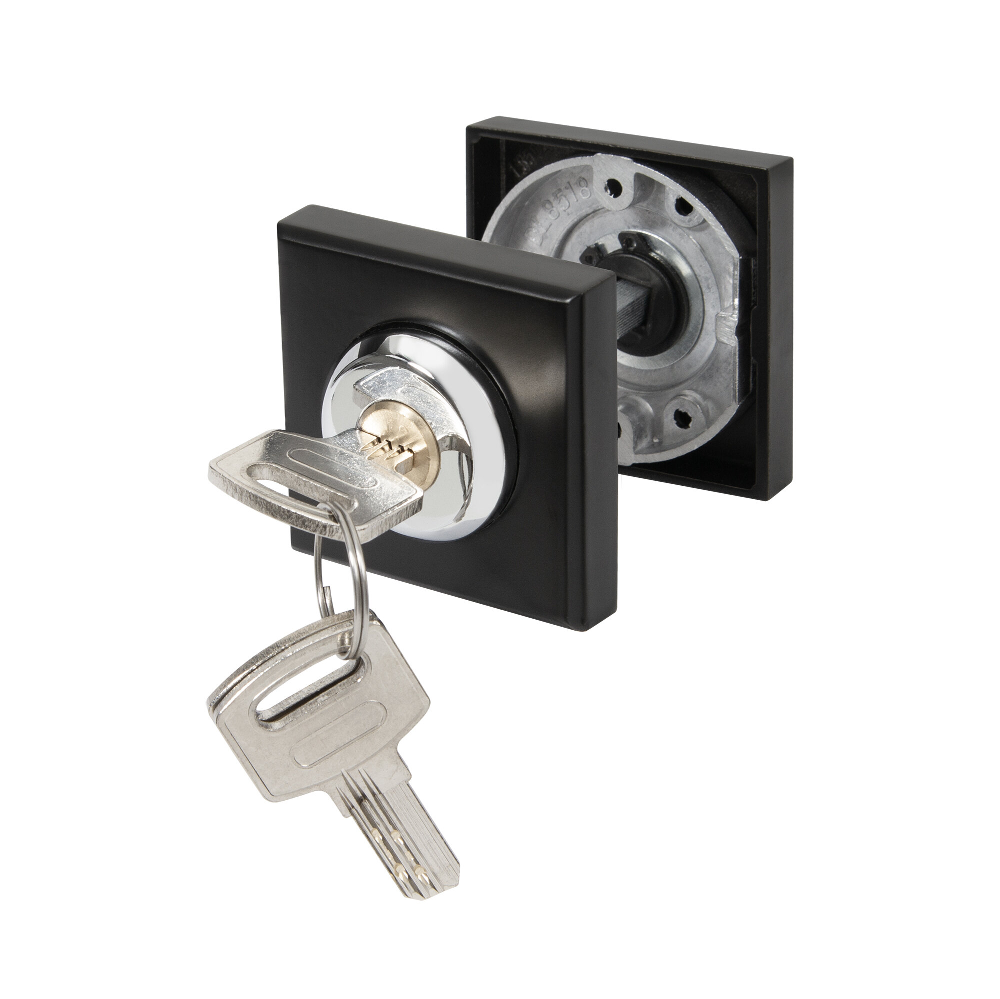 Фиксатор с ключом SW1ET BLM Матовый черный