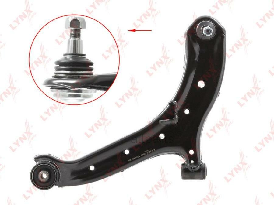 LYNXAUTO C5136L Рычаг подвески | перед лев |