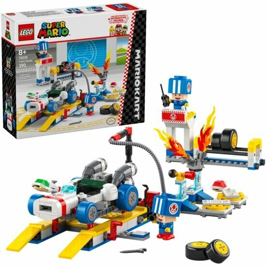 Конструктор Lego Super Mario 72035 Mario Kart – Гараж Тоада
