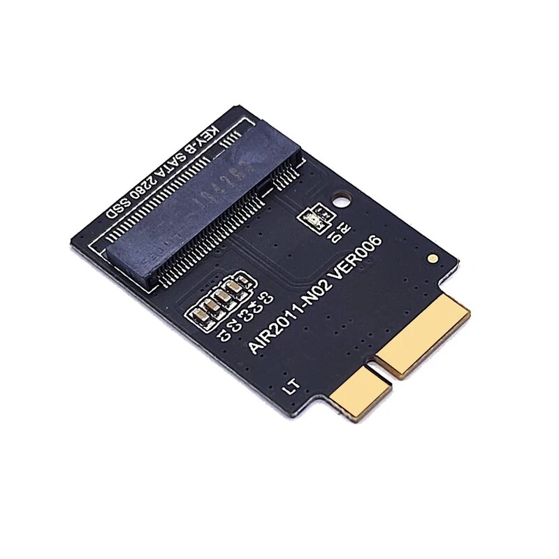 Для Apple Macbook SSD адаптер M.2 NGFF SSD на 12 + 6Pin адаптер переходная карта для MacBook Air 2010 2011 A1370 A1369 MC503 MC504 MC505