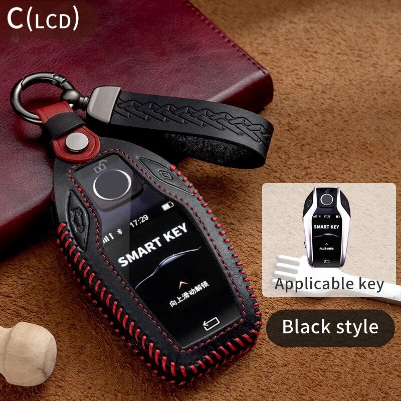 Для BMW G30 G12 G11 G32 G31 5 7 серии I8 I12 I15 G01 X3 X4 G02 G05 X5 G07 X7 Модный чехол для ключей от автомобиля Аксессуары Светодиодный дисплей