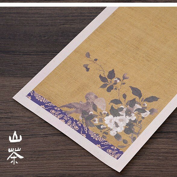 Бумага для эскизов Jinghong "Камелия", 14x34 см, 20 листов