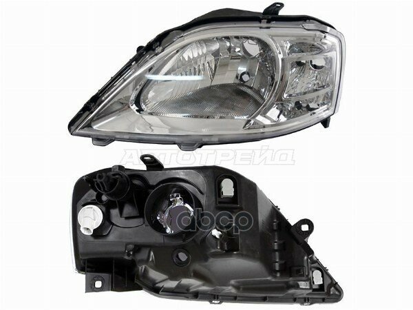 Фара LADA Largus 12-21 / Renault Logan 09-16 (Слева/ Ручная регулировка) Sat арт. ST-551-1174L-LD-EM