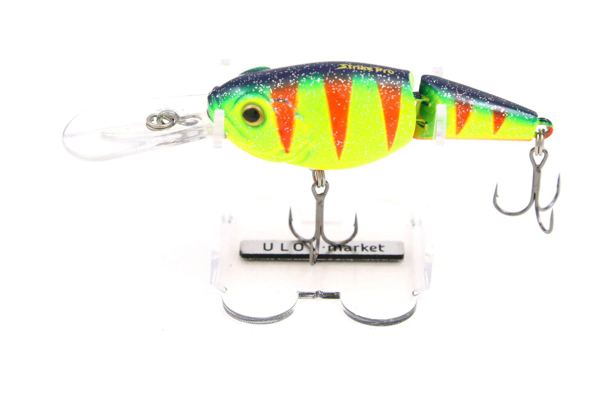 Воблер STRIKE PRO Bobcat составной Shad 60F 10.7г Загл.1.5-3.0м #A139