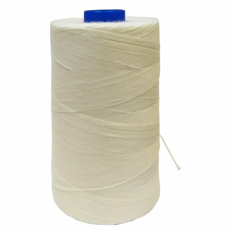 Нить лавсановая КНР прошивная, белая, 500 м