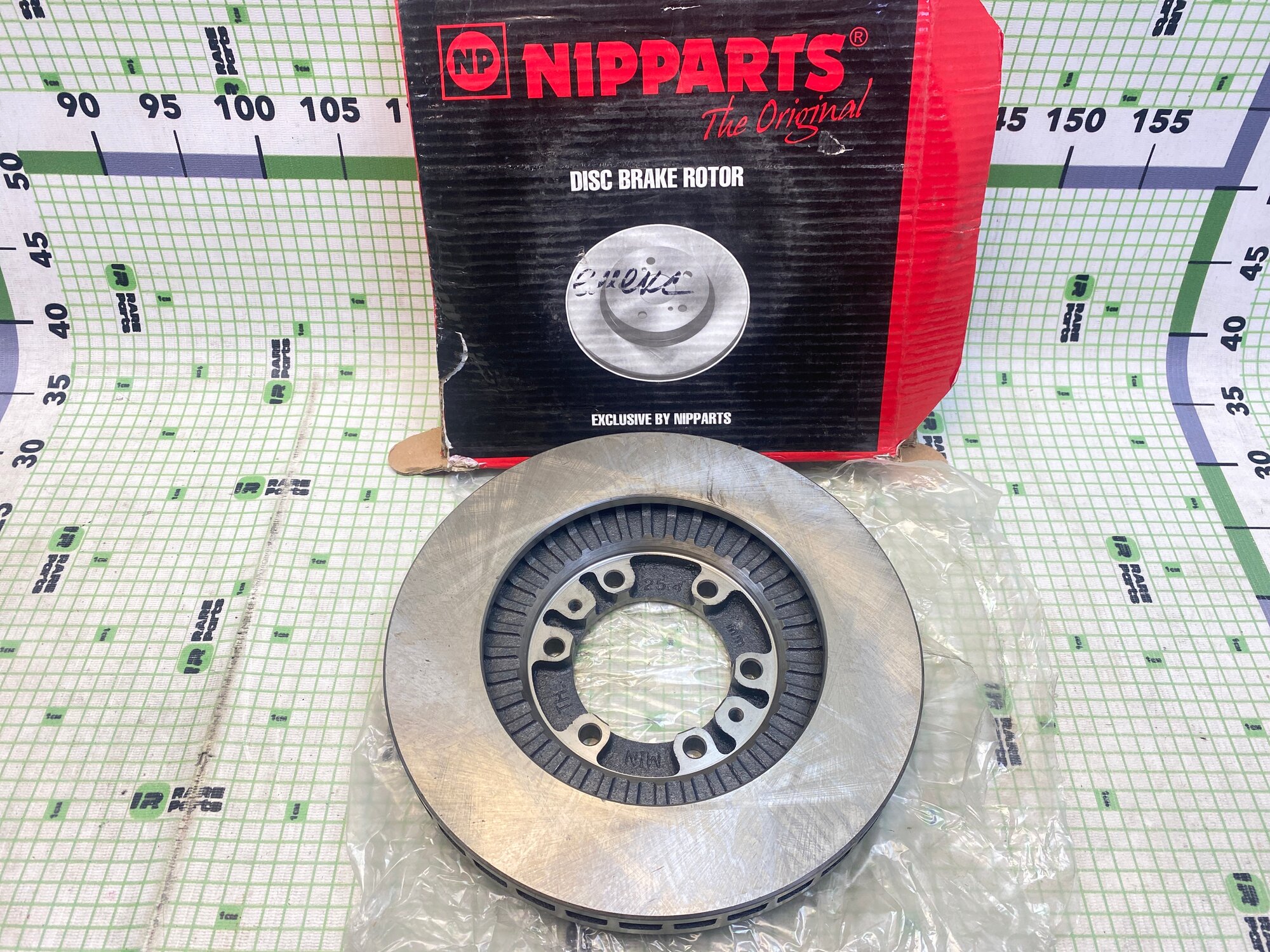 Диск тормозной передний для Mitsubishi Pajero