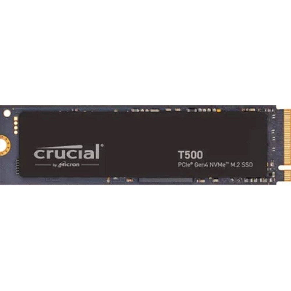 SSD диск SSD Crucial M.2 2280 500GB Crucial T500 Client SSD CT500T500SSD8 PCIe Gen4x4 with NVMe, 7200/5700, TLC, 300TBW