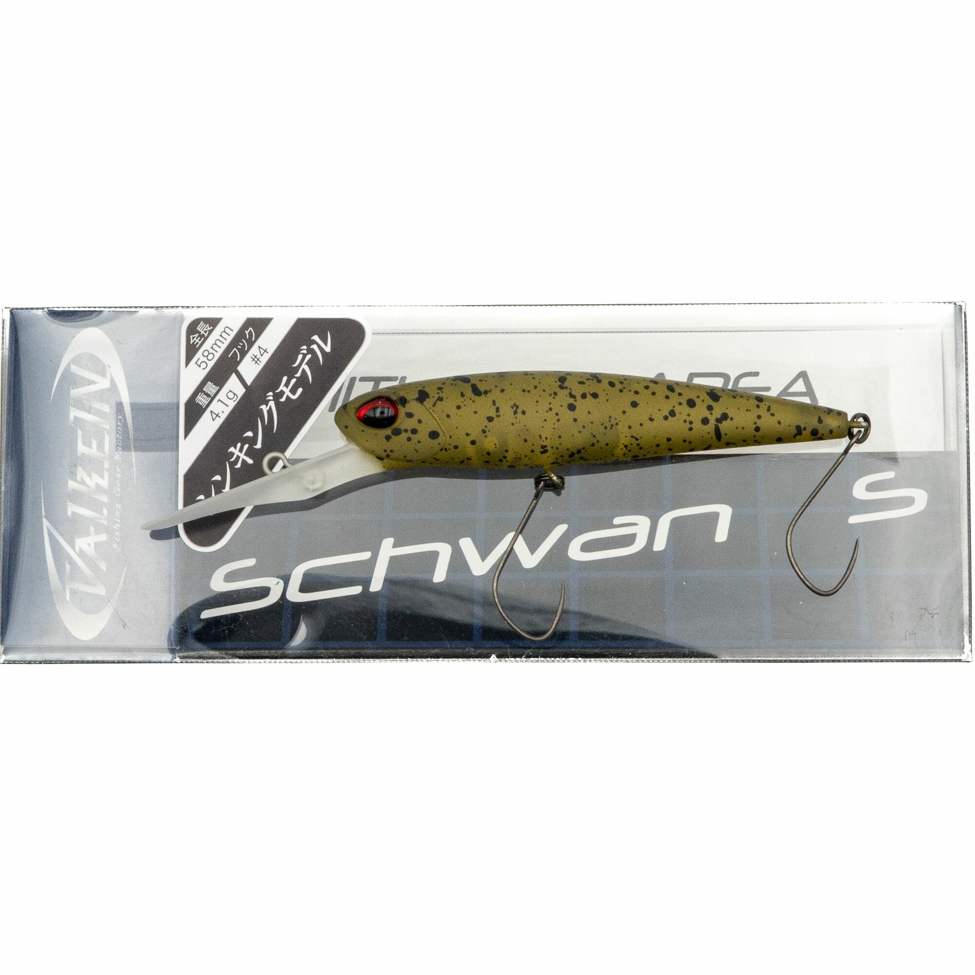 Японские воблеры для ловли форели ValkeIN Schwan S Sinking, 4.1 гр, M034