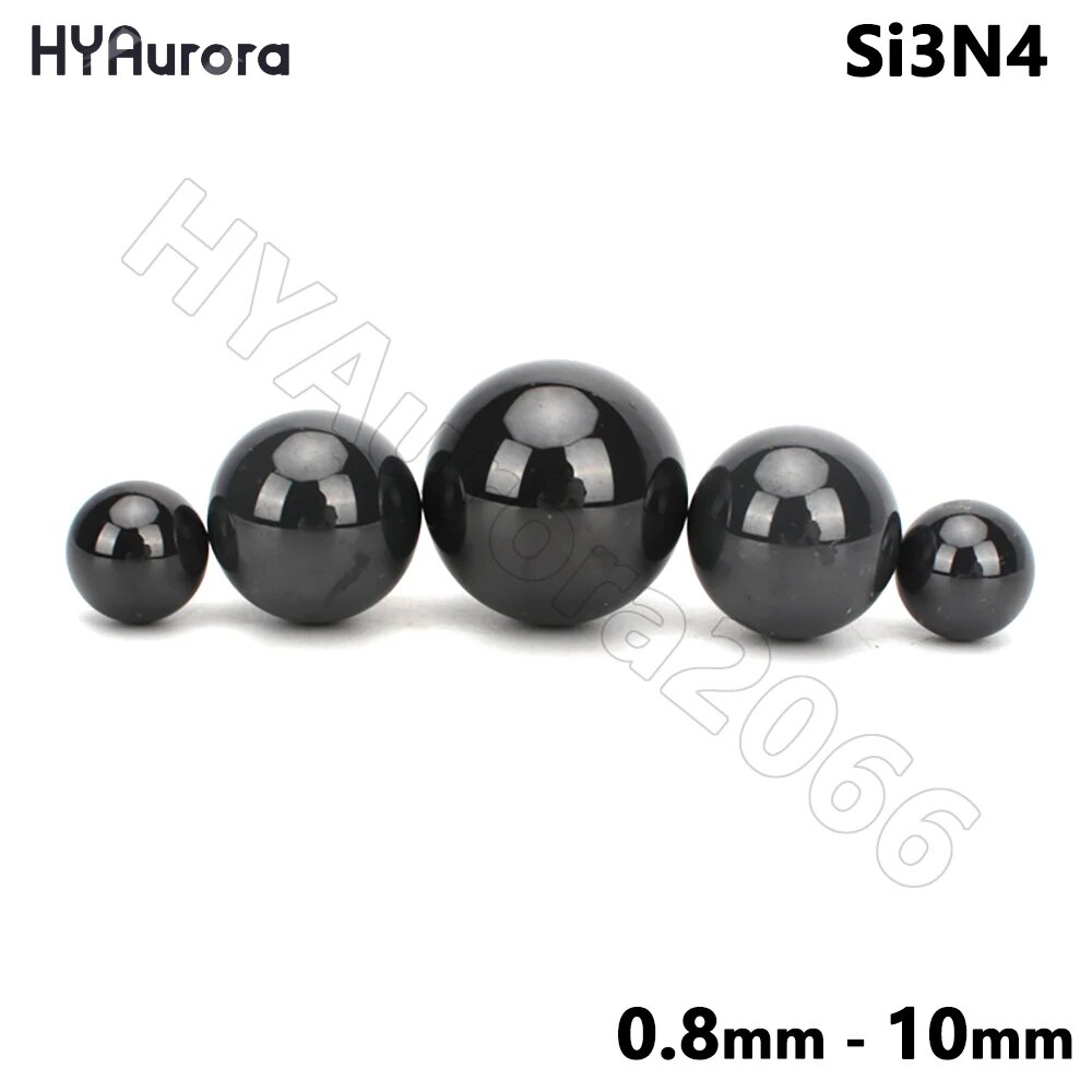 Керамические шарики подшипников Si3N4 G5 0,8-10 мм 10 шт, 3.175mm