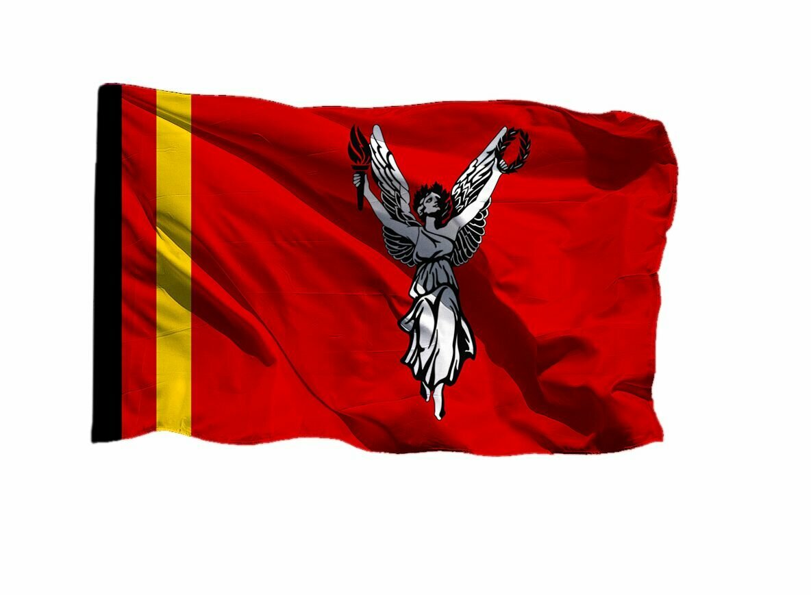 Флаг Красный Сектор Metro Last Breath 70х105 см на сетке для уличного флагштока