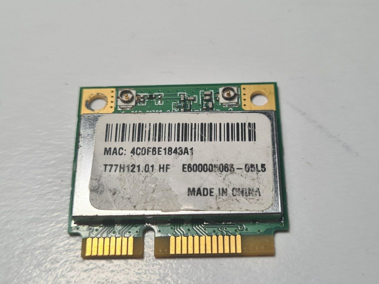 Wi-Fi адаптер Model: Atheros AR5B95