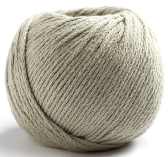 Ica /Ика/ пряжа Lamana, 100% пима хлопок, 50г/80м (03, seidengrau (шелковисто-серый), серый)