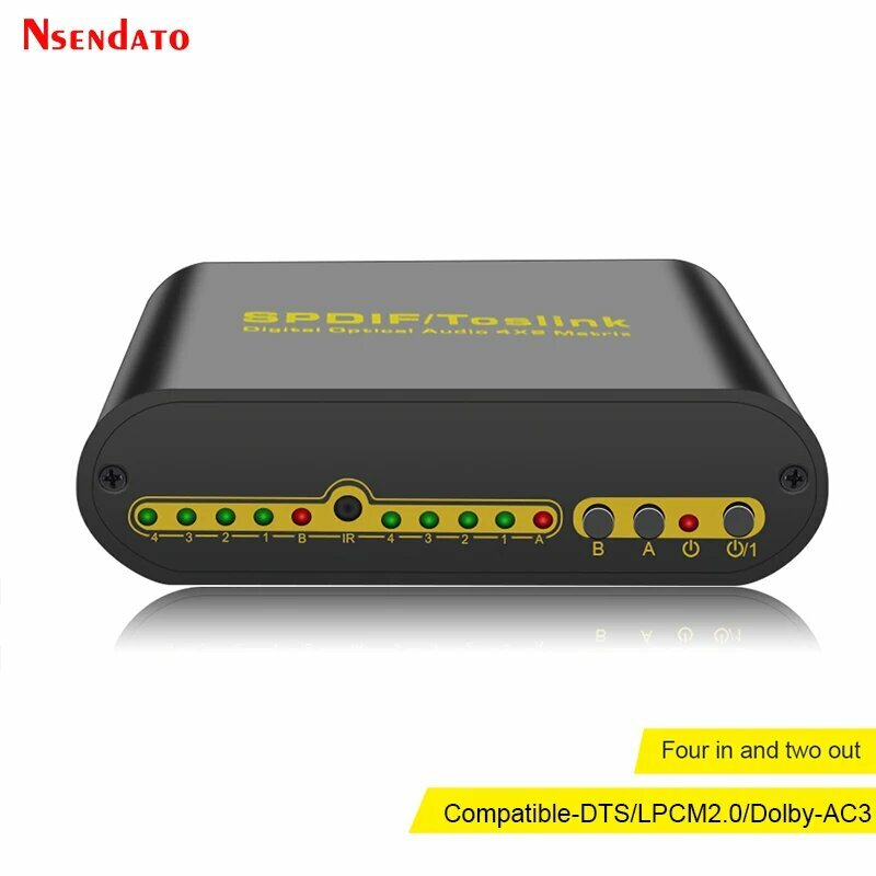 NSendato Digital Audio Converter Matrix EU Plug, With box