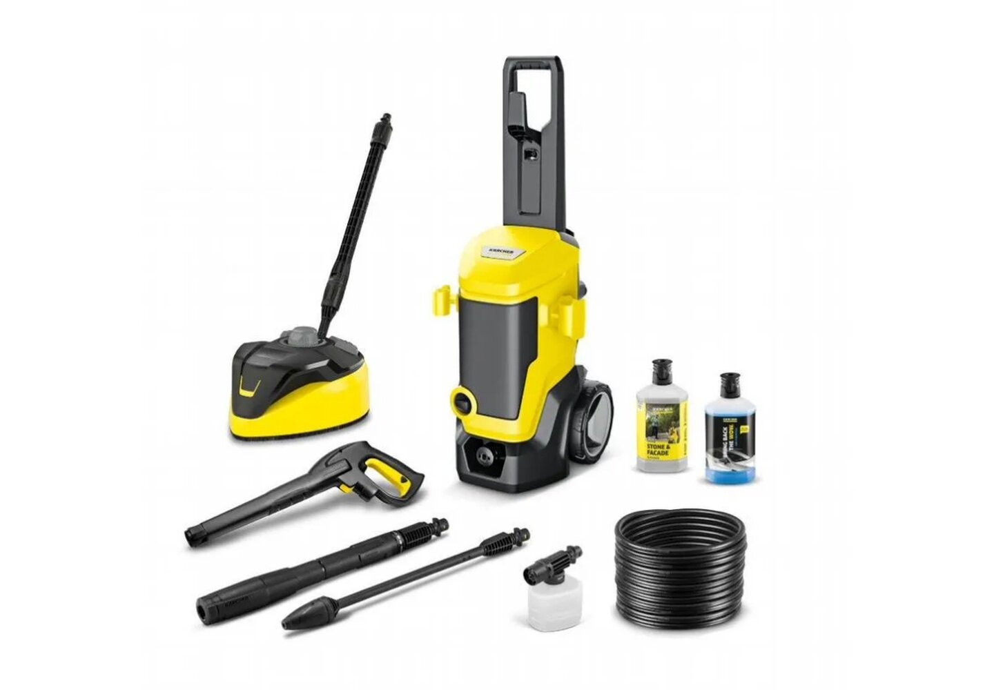 Мойка высокого давления KARCHER K 7 WCM FJ Home 1.317-403.0, 3000 Вт, 10м, желтая/черная