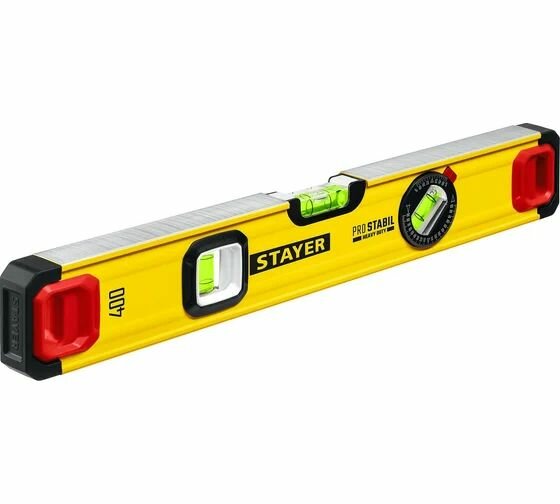 Уровень STAYER PRO STABIL 400мм строительный