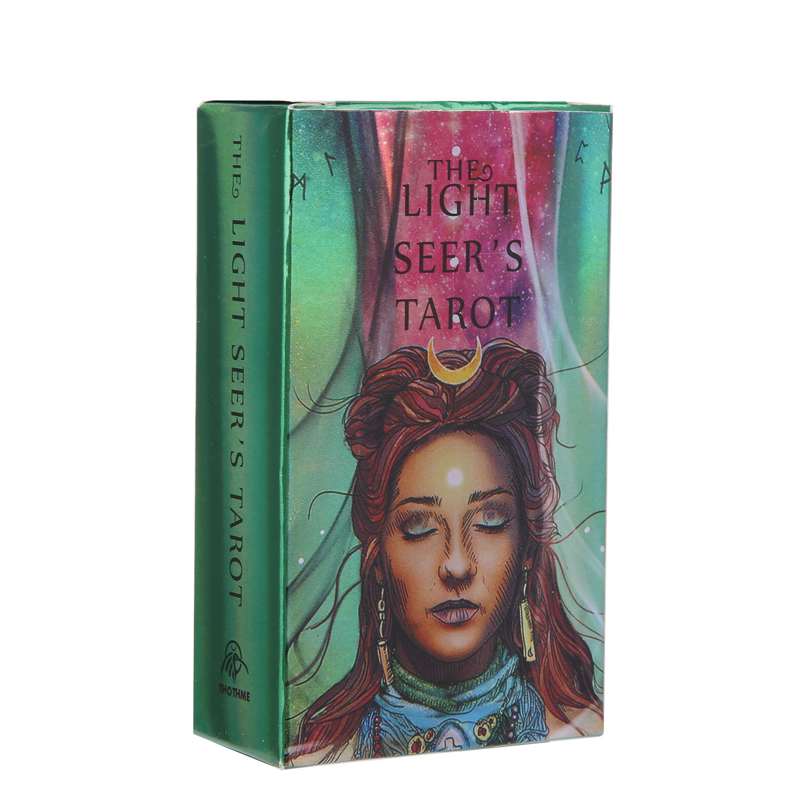 КолодакартТаро, голографическаябумага, английскаяверсия, настольнаяигра«Гаданиесудьбы», игрушки.