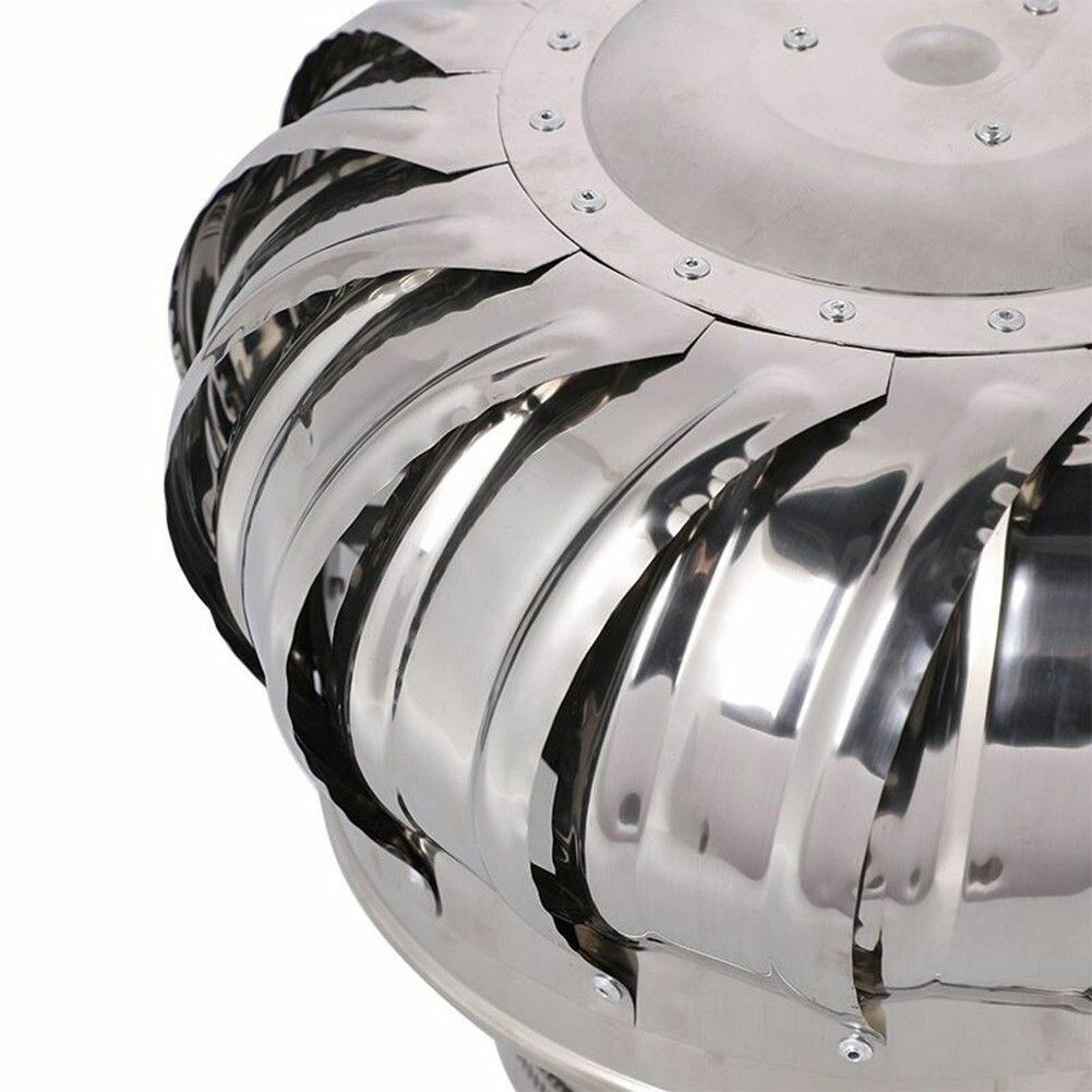 OZ-WDWM Вращающийся колпак для дымохода из нержавеющей стали: защищает дымоходную трубу, улучшает