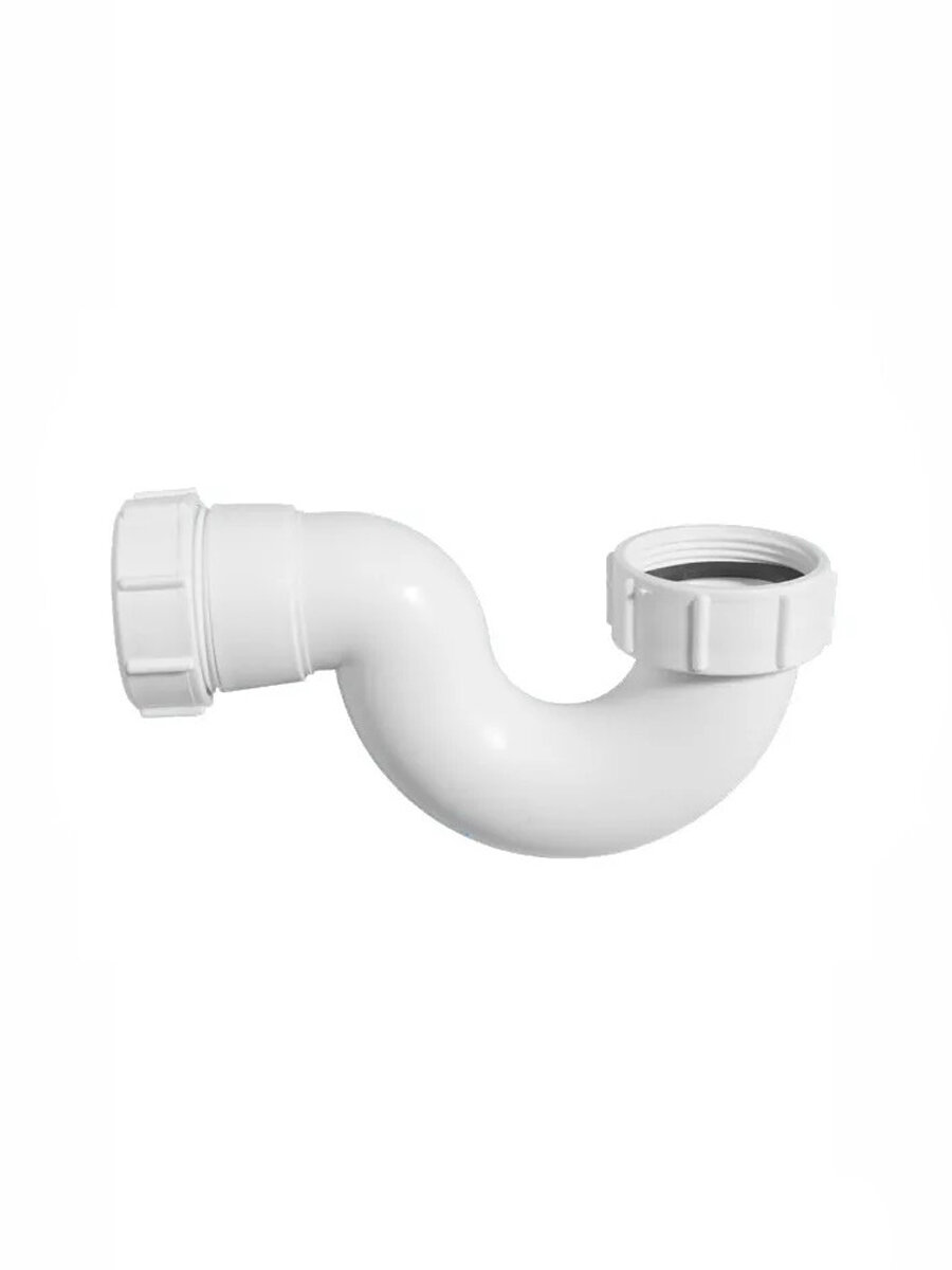 Сифон для раковины McAlpine MRB6, трубный, 1 1/2"х40мм, без выпуска