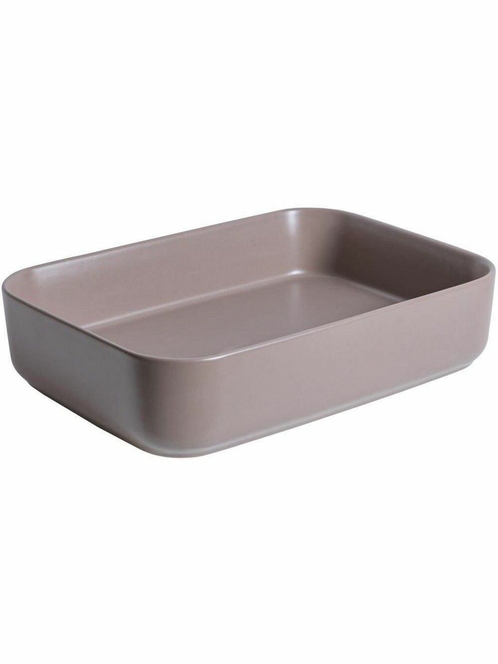 Раковина для ванной накладная Allen Brau Fantasy 50 см, модель 4.11021. TP, коричневый