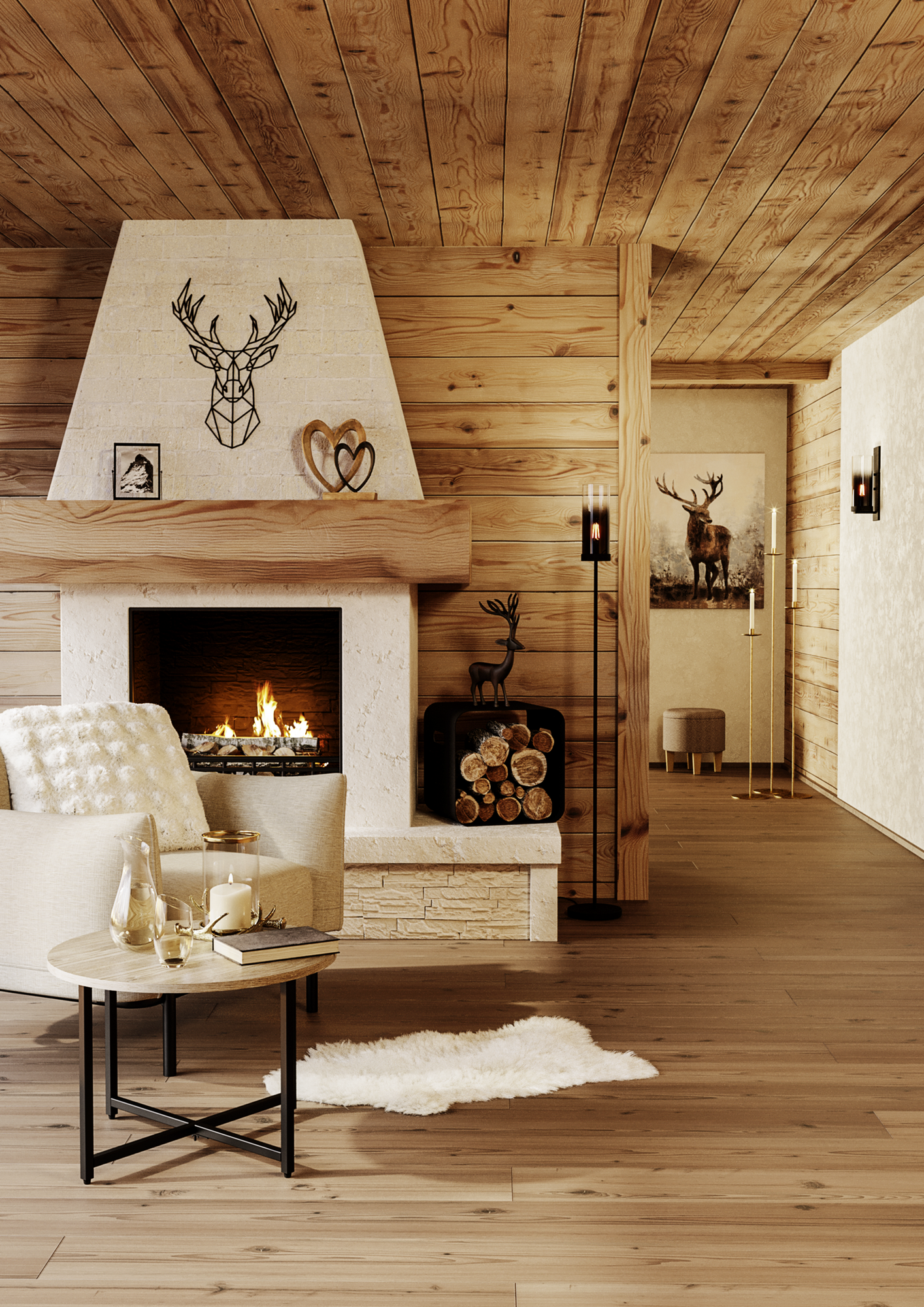 Статуэтка интерьерная (фигура) Сердца EGLO TOMAMAE 427557