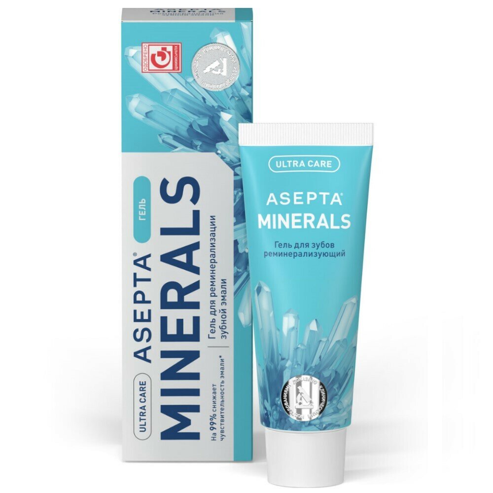 Асепта гель реминерализующий 40 гр