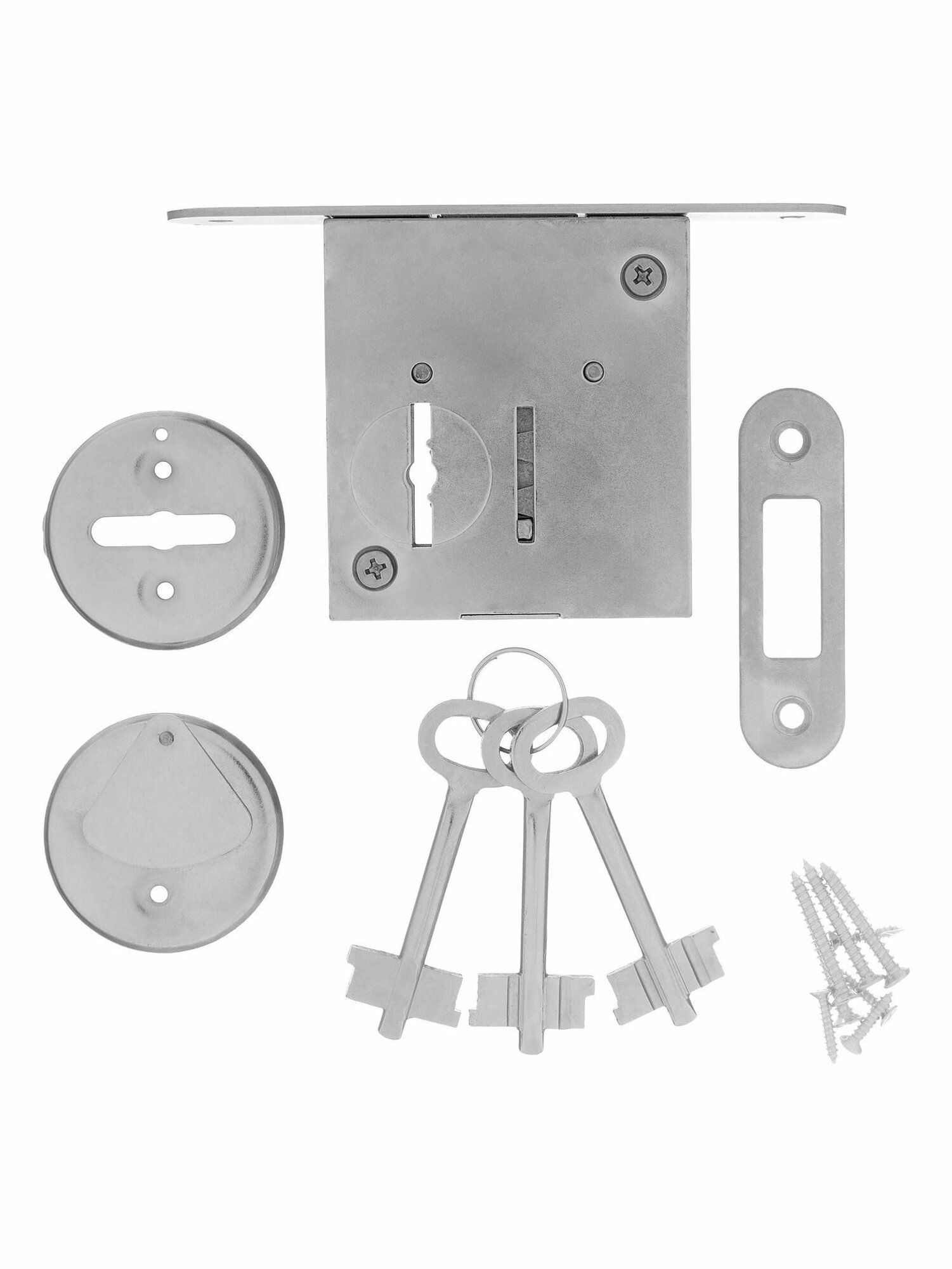 Замок врезной ЗВ8-4, сувальдный Сибртех 91663