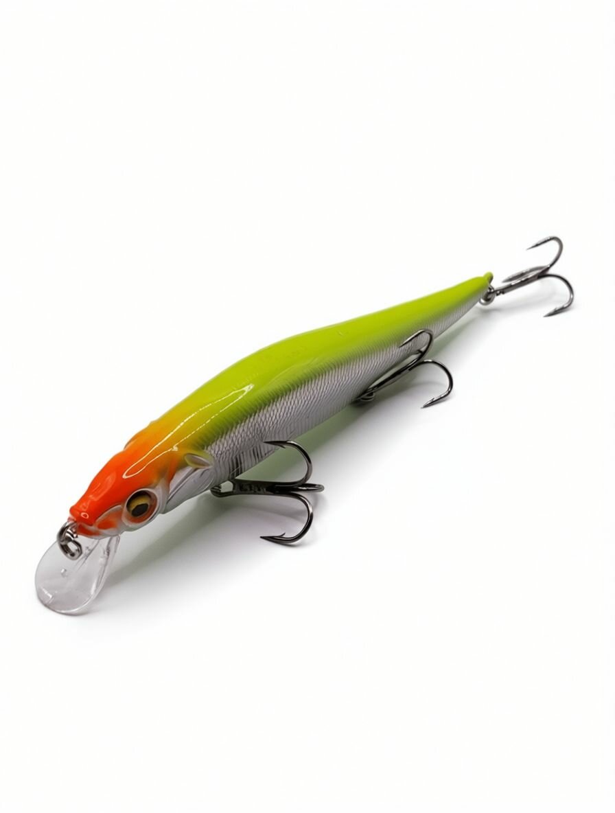 Megabass Vision Oneten Suspend 110 мм 12 г суспендер воблер для ловли щуки окуня и судака на глубине 0.8 1.2 м