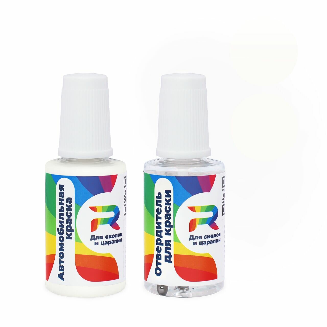 Подкраска для сколов и царапин авто Toyota 068 - White (Акриловая краска, Двухслойный, Белый)