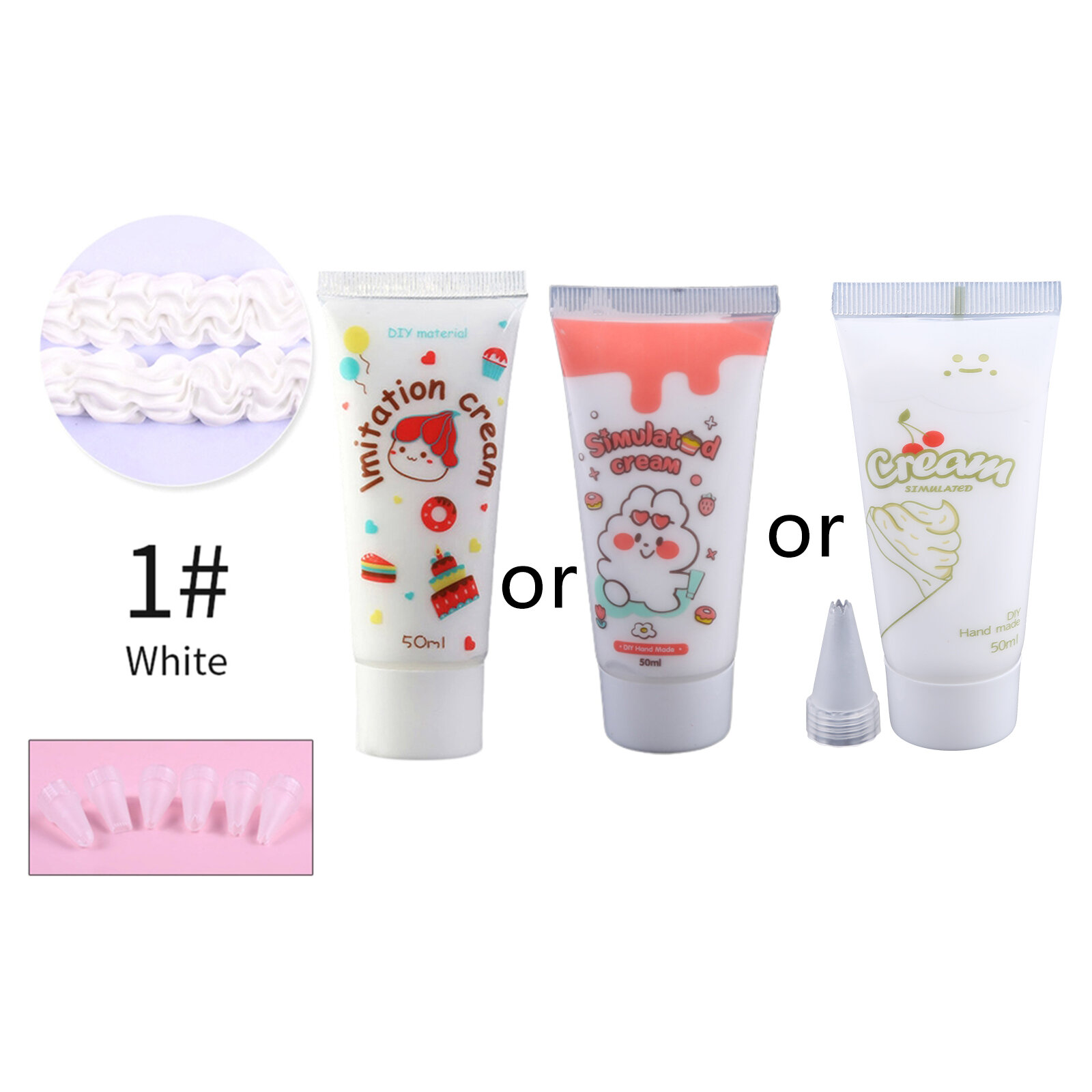 Крем-клей для поделок ручной работы № 1 белый