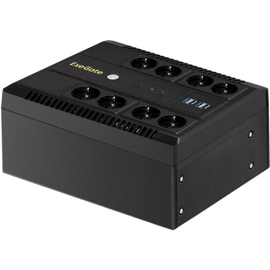 Источники бесперебойного питания Exegate NEO NNB-650. LED. AVR.8SH. CH 650VA/360W
