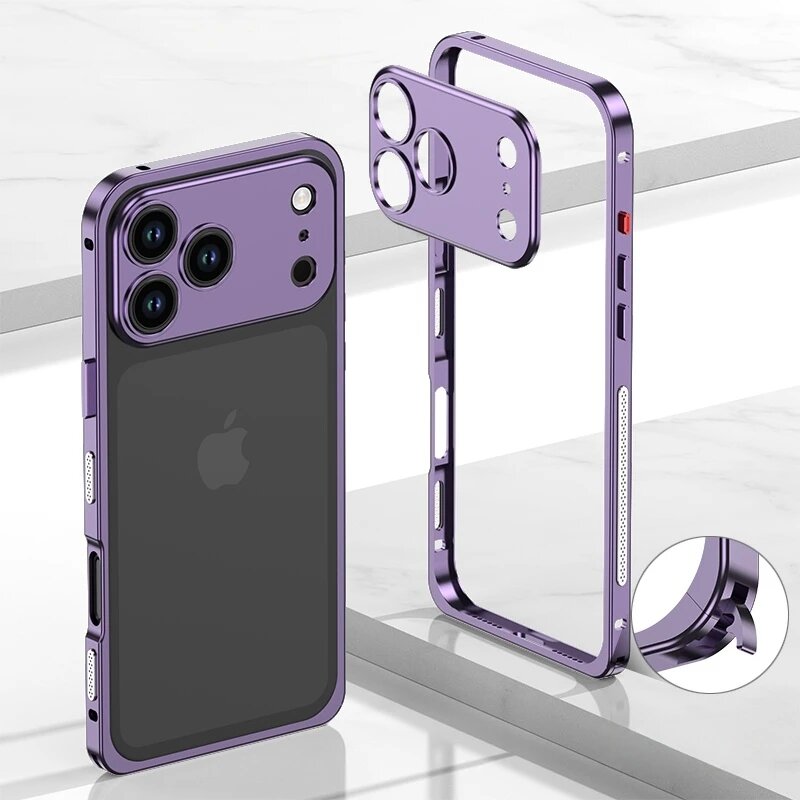 Фиолетовый чехол для iPhone 16 Pro Max