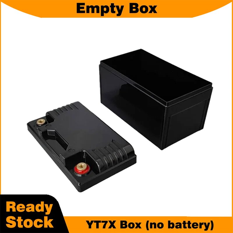 Аккумуляторный ящик 12 В для стартера YT7X, аккумуляторный блок «сделай сам», 18650 32650, пустой аккумуляторный ящик, литий-ионный аккумулятор для аккумулятора pa