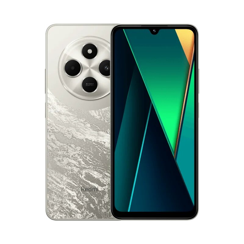 Смартфон Xiaomi Redmi 14C 4 ГБ + 64 ГБ, 6,88-дюймовый дисплей 120 Гц, 50-мегапиксельная двойная камера с искусственным интеллектом, 5160 мА·ч, 18 Вт, быстрая зарядка