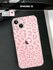 Чехол на Apple iPhone 13 / Айфон 13 с принтом Паттерн розовый леопард, прозрачны...