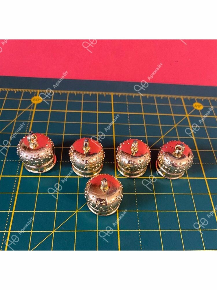 Шапочка для шаров 1313 мм, золото, 10 шт декоративные аксессуары для праздника и рукоделия, элегантные детали для оформления интерьера