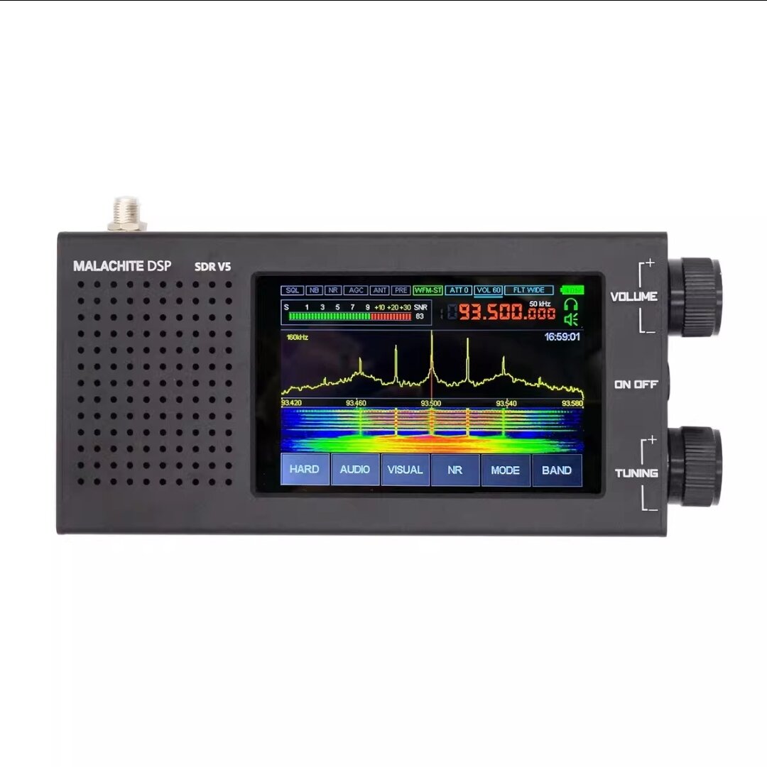 KNOW EASY-Радиоприёмник Malachite SDR DSP V5 с опциями прошивки 1.10d радио коротковолновый