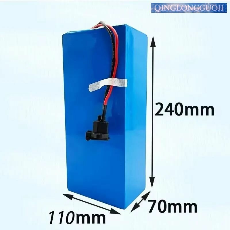 48V Аккумулятор для электровелосипеда 2025, 1000 Вт13S5P 30000mAh