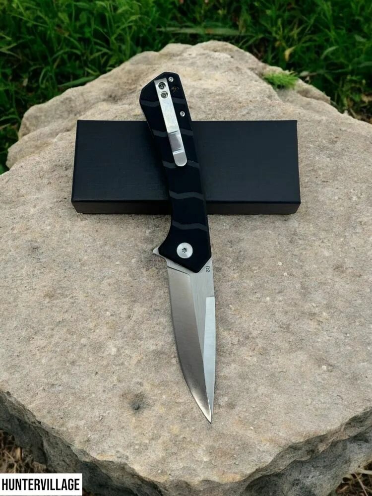 Складной нож ZT, Сталь D2