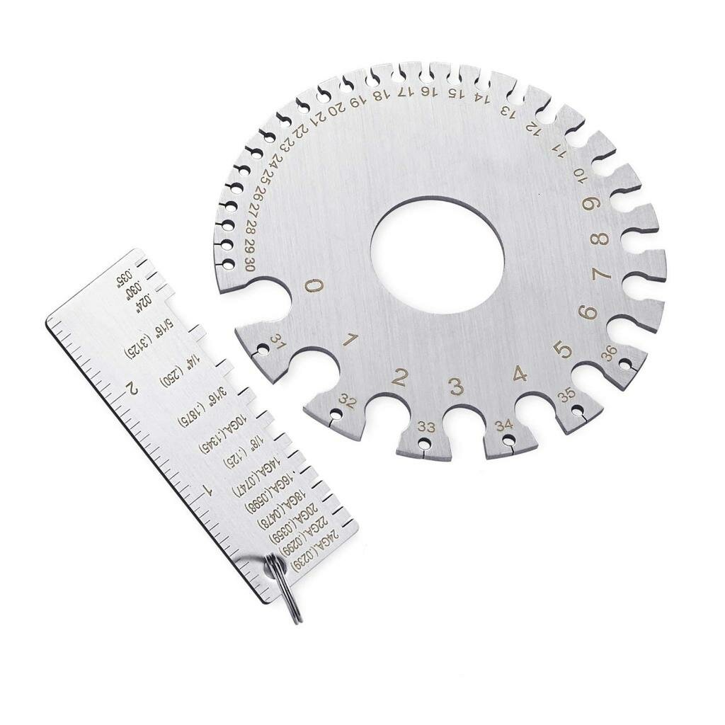 Линейка для контроля толщины сварного шва-комплект