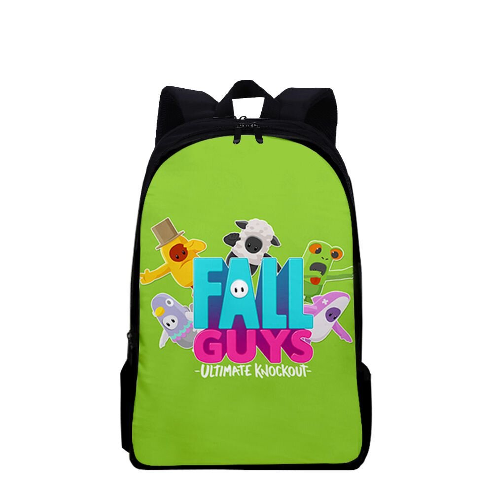 Backpack fall guys с большим объемом и регулируемыми ремнями