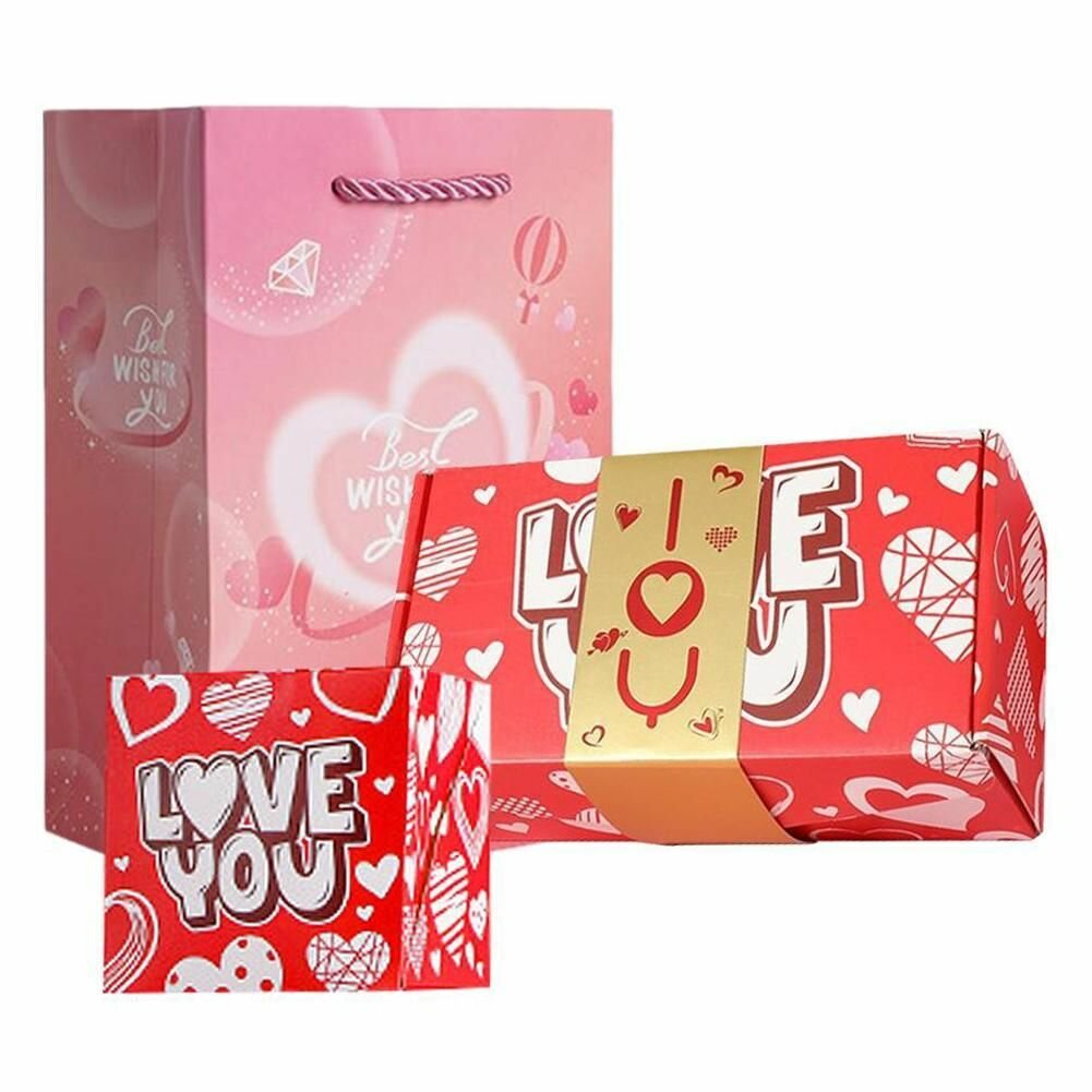 Надувная коробка-сюрприз Подарок на День святого Валентина