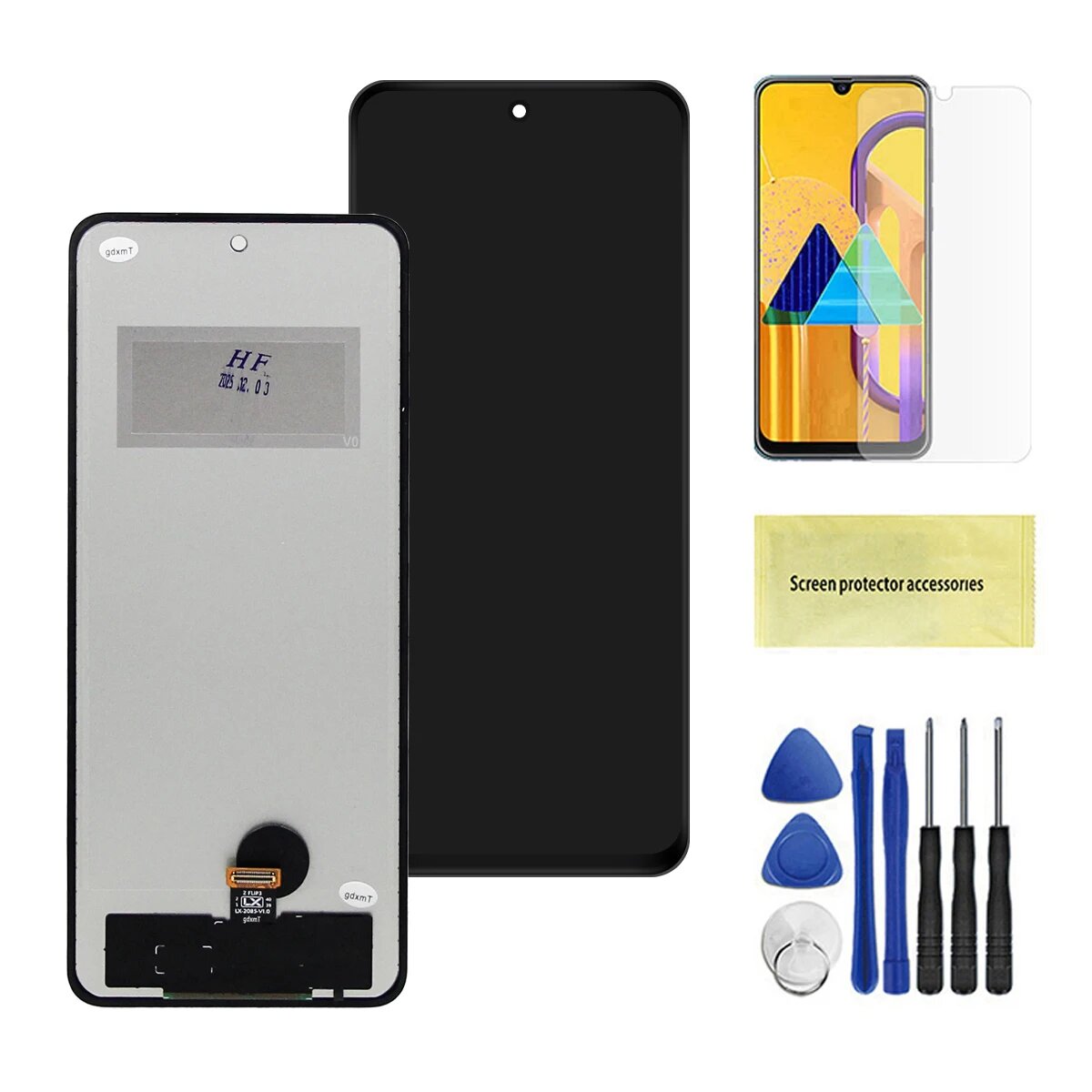 TFT для Samsung Z Flip 3 5G ЖК-дисплей с сенсорным экраном для Samsung Z Flip3 5G LCD Black No Frame