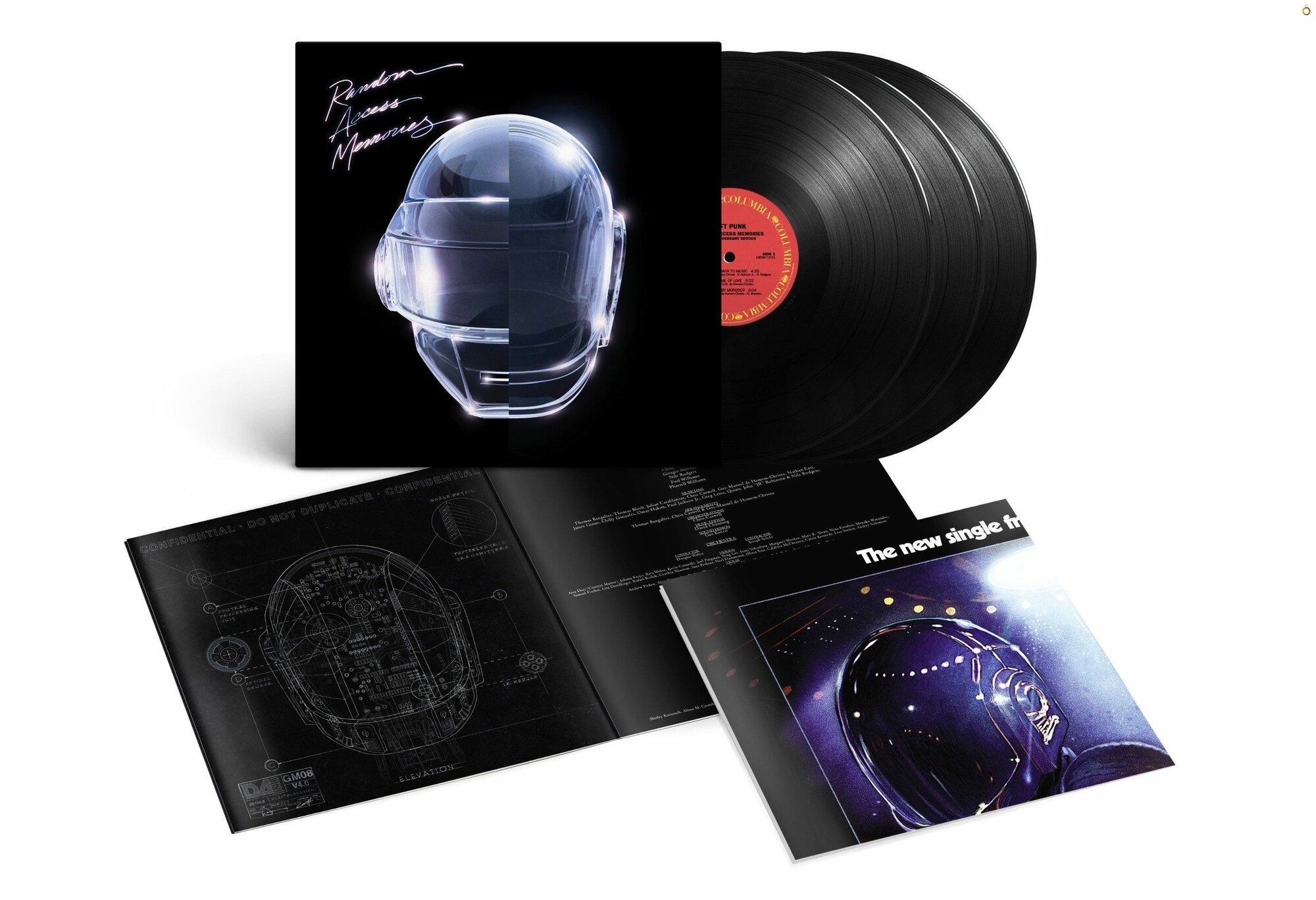 Виниловая пластинка Daft Punk - RANDOM ACCESS MEMORIES (юбилейное издание К 10-ЛЕТИЮ, 3 LP)