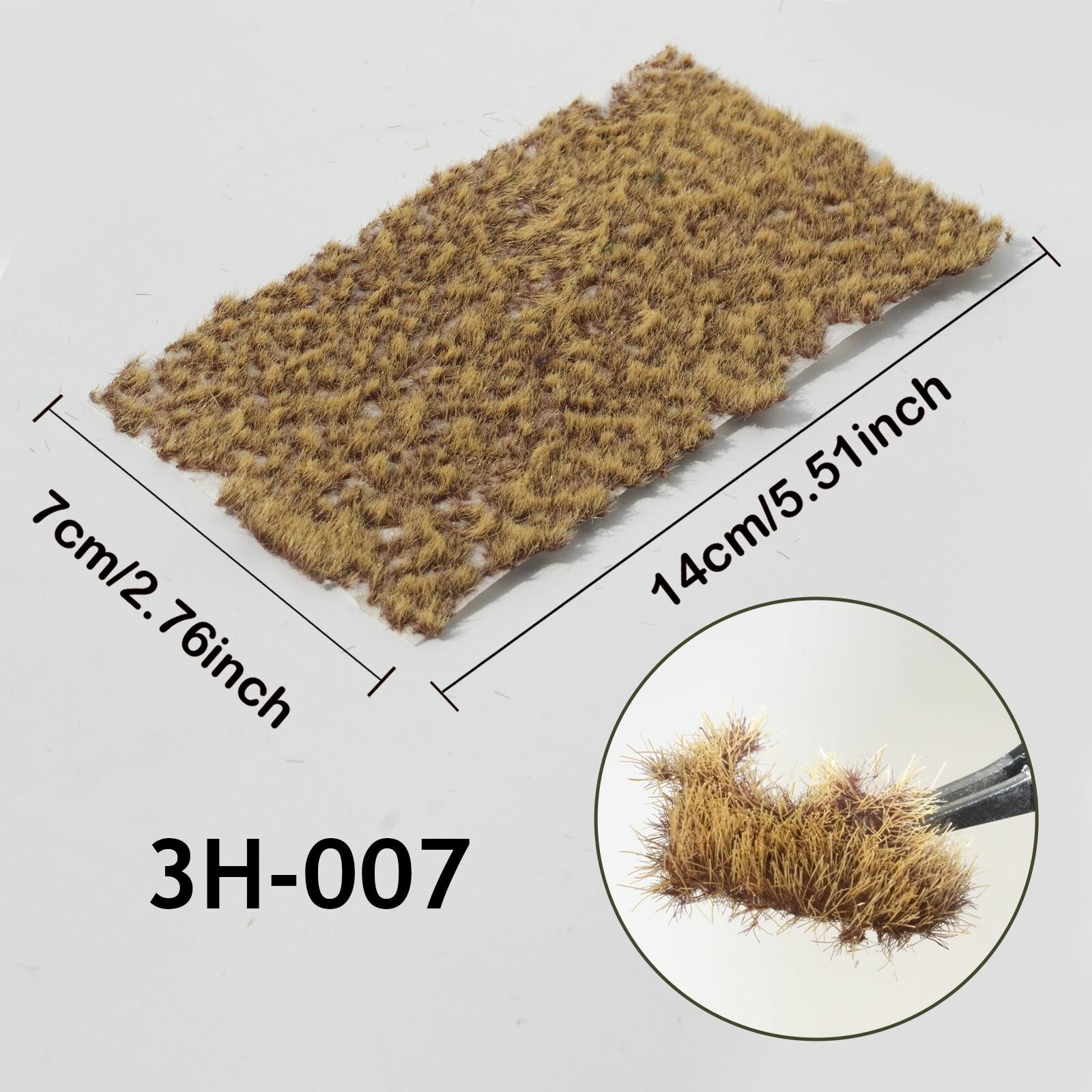 3MM статическая травяная кластерная модель, имитация травы для макетов, подходит для макета железной дороги, песочницы и наземной сцены реалистичный ландшафт для диорам и архитектурных проектов