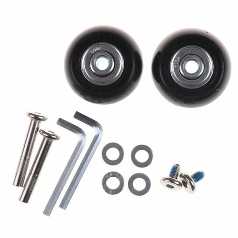 Аксессуары для колес чемоданов, бесшумные, легкая замена, идеально для студентов и семей, 40x18 мм