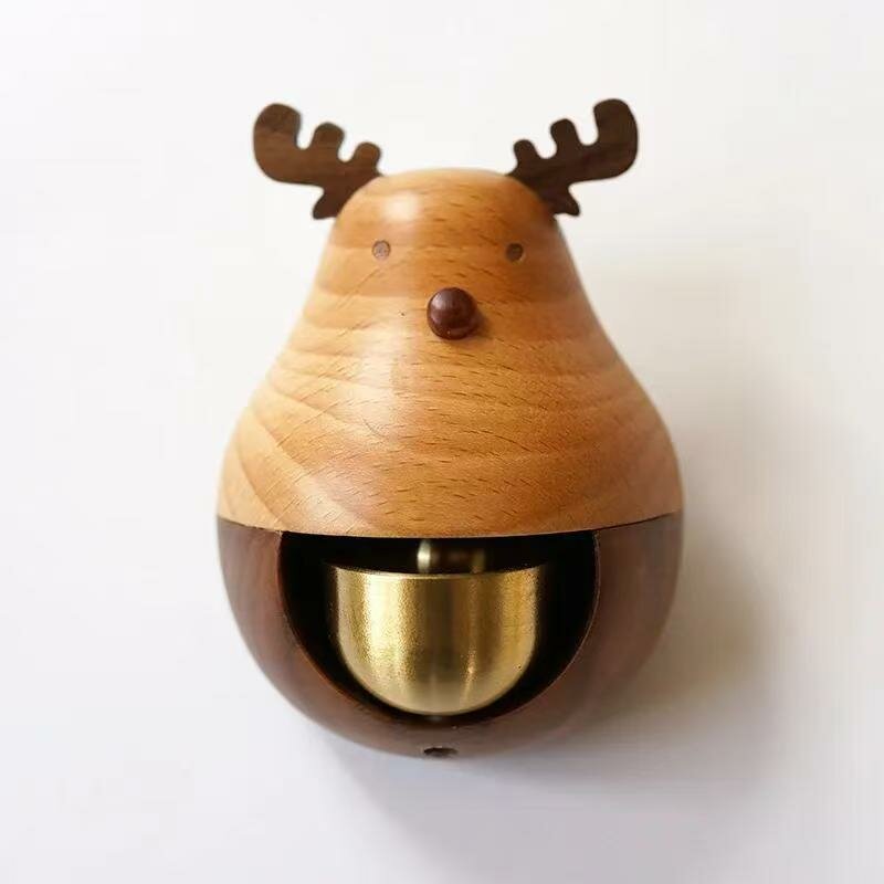 Дверной колокольчик с присоской, счастливый кот, дверной звонок в японском стиле, медный колокольчик, напоминание о входе, подарок на новоселье